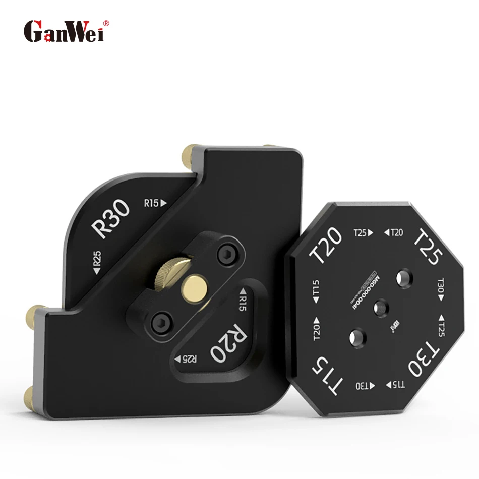 GanWei-8-in-1-Corner-Radius-Template-Jig-Fillet-Arc-Locator-Jig-For ...