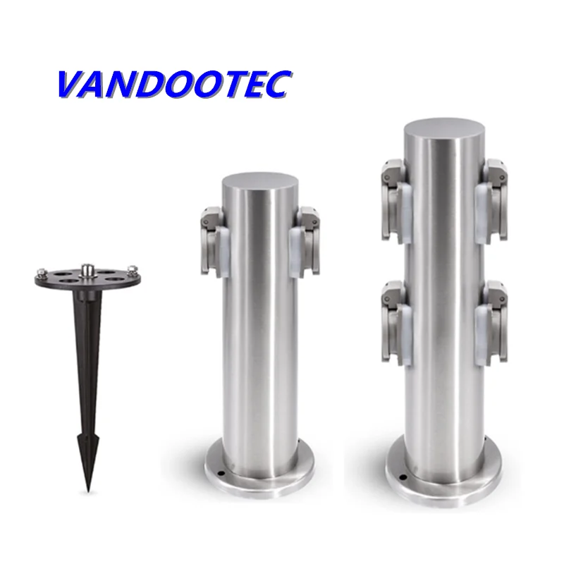 Outdoor-Socket-With-Spike-2-4-Way-EU-Sockets-Waterproof-Energy-Column ...