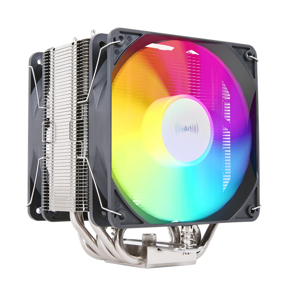 Proartist gratify5 g5 argb cpu cooler 6 heatpipe 153mm 230w atx caso ...