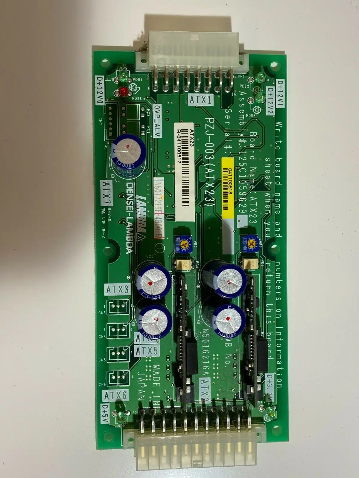 FUJI FRONTIER ATX23 PCB Board 125C1059629 125C1059629B 125C1059629C for ...