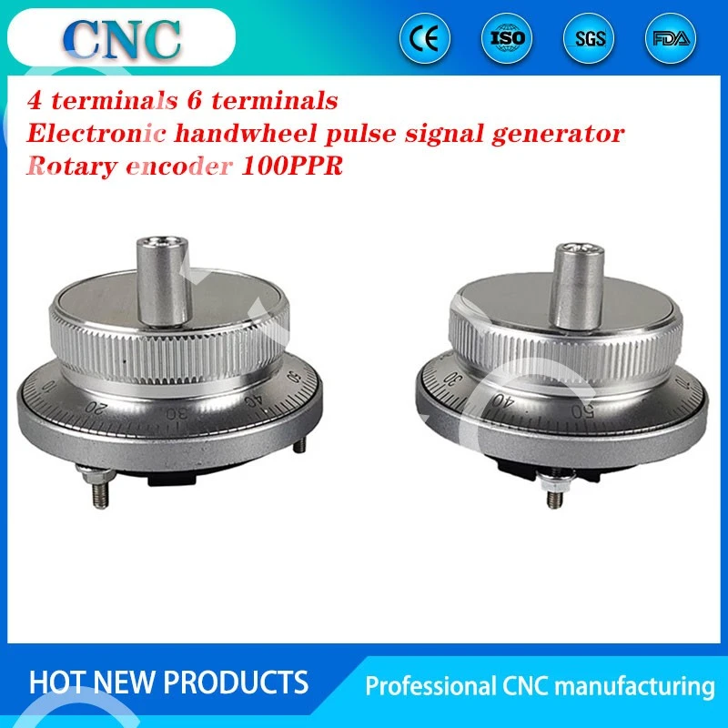 Cnc Pulse Generator Handwheel 5v 60mm 100ppr Manual Pulse Generator ...