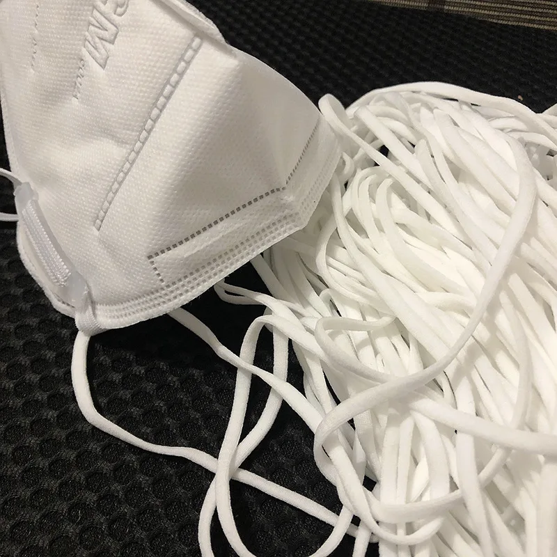 Elastic Bands for Mouth Mask Flat Cord for Crafts Elastic Rope Face ...