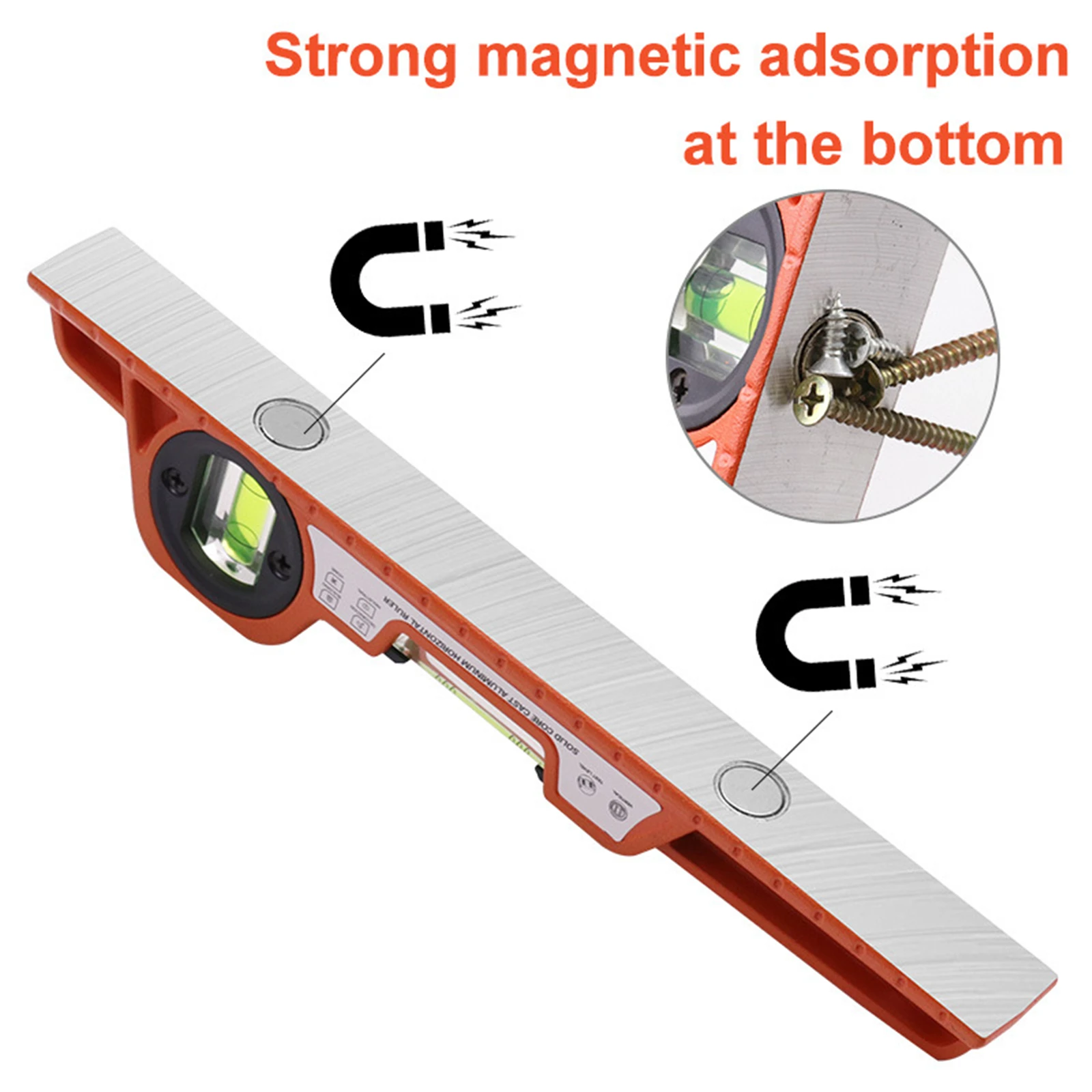 High Precision Level Gauge With Magnet Mini-Horizontal Ruler Aluminium ...