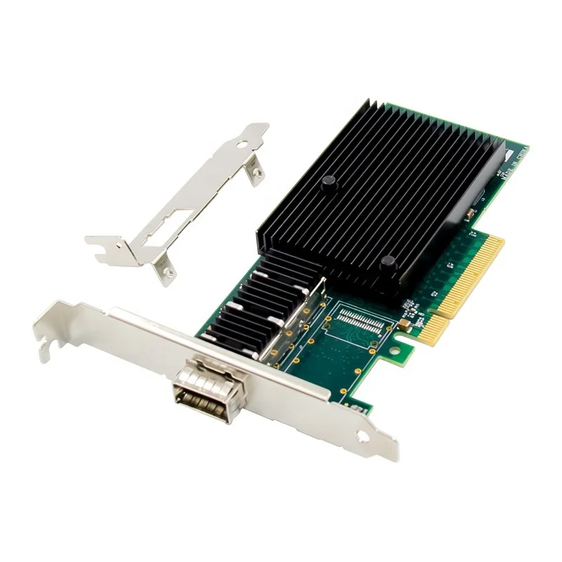 PCIe X8 40G QSFP + 서버 이더넷 NIC 네트워크 카드, PCI E 40 기가비트 파이버 네트워크 카드, XL710 ...