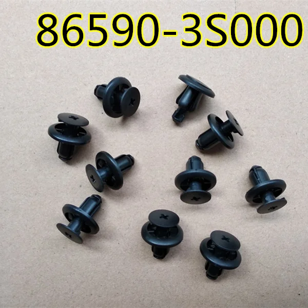 현대 소나타 i45 YF 고정 버클, 전면 중간 네트 클립, 후면 트림 클립 865903S000 86590 3s000|레이싱 ...