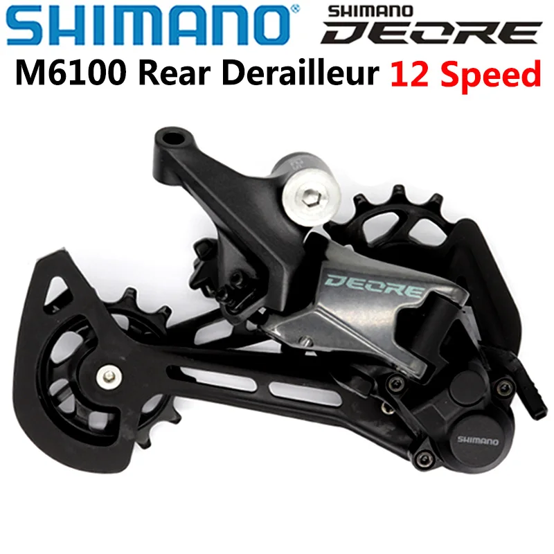 Derailleurs SHIMANO Deore RD-M6100 Rear Derailleur 12-speed 2020 MTB Derailleurs Sports