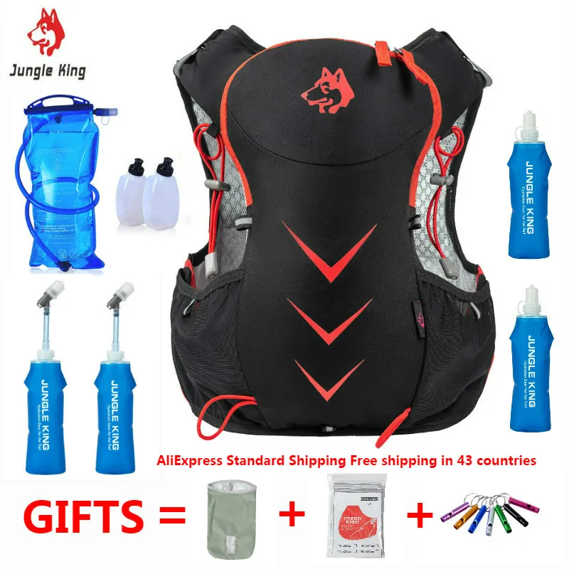 Jungle King New outdoor lightweight backpack running vest nylon bag ...