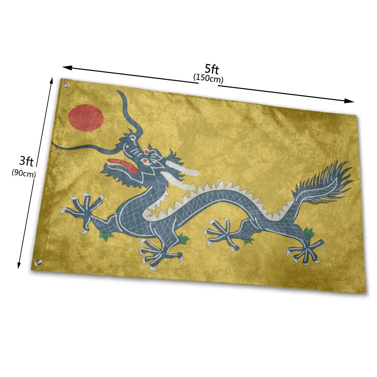 Yellow Chinese Dragon
