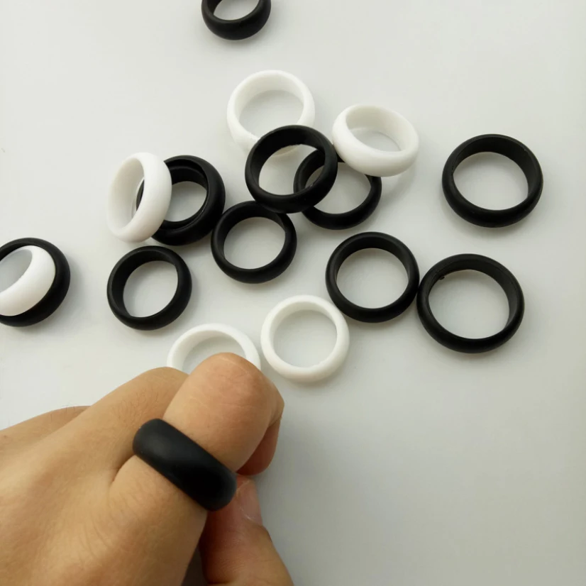 Silicone-Rubber-Wedding-Rings-High-Quality-Finger-Rings-For-Men-Women ...