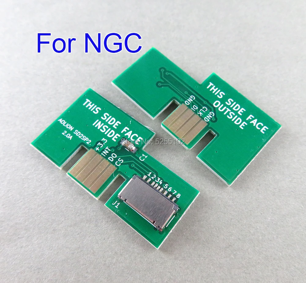 50pcs-For-Gamecube-SD2SP2-adapter-support-serialport2-FOR-Nintendo-NGC ...