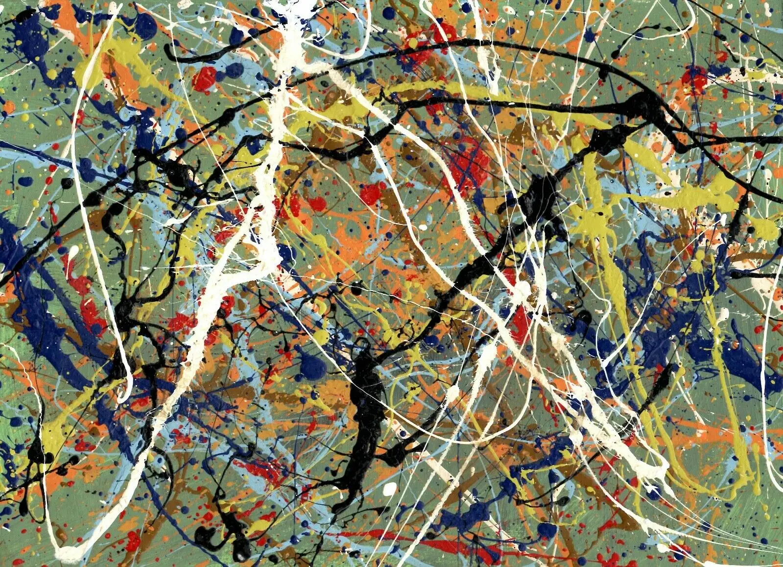 Jackson Pollock Drip Paintings