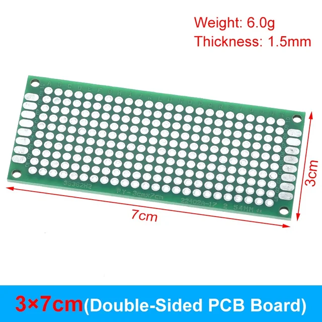 2x8 3x7 4x6 5x7 6x8 7x9 8x12 9x15 cm Double Side Prototype DIY ...