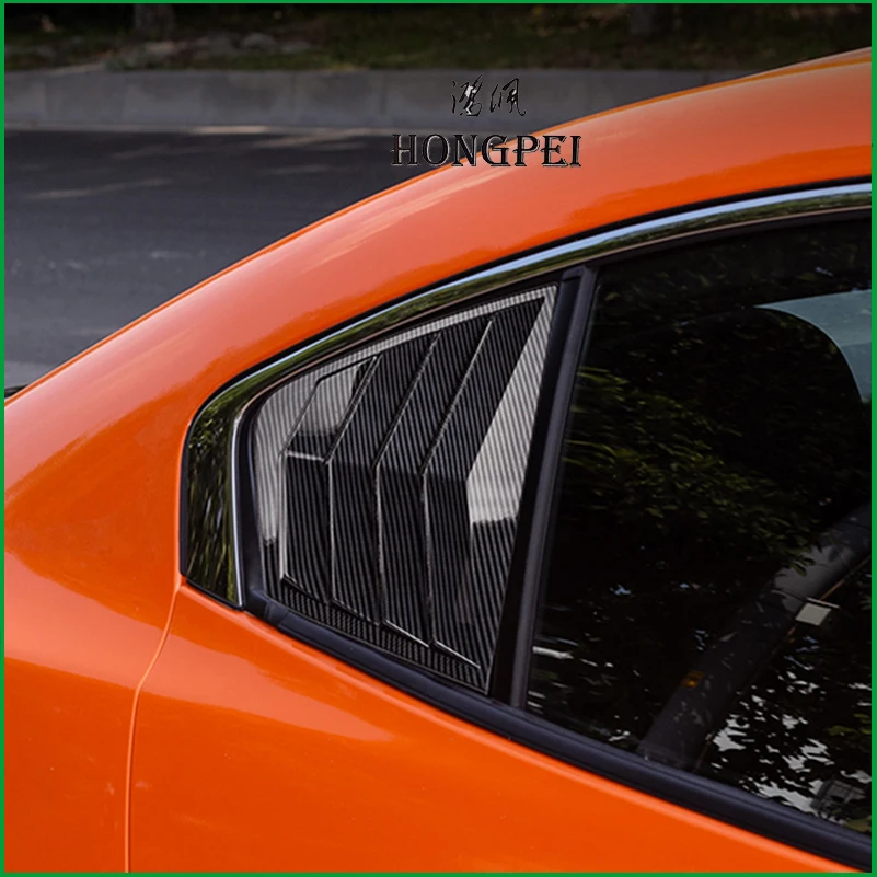 For Mazda 3 Mazda3 Sedan 2019 2020 Rear triangle window Louvers Vent ...