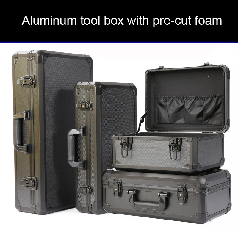 Aluminum Box Toolbox Fishing Bow And Arrow Storage Box Pulley Portable ...