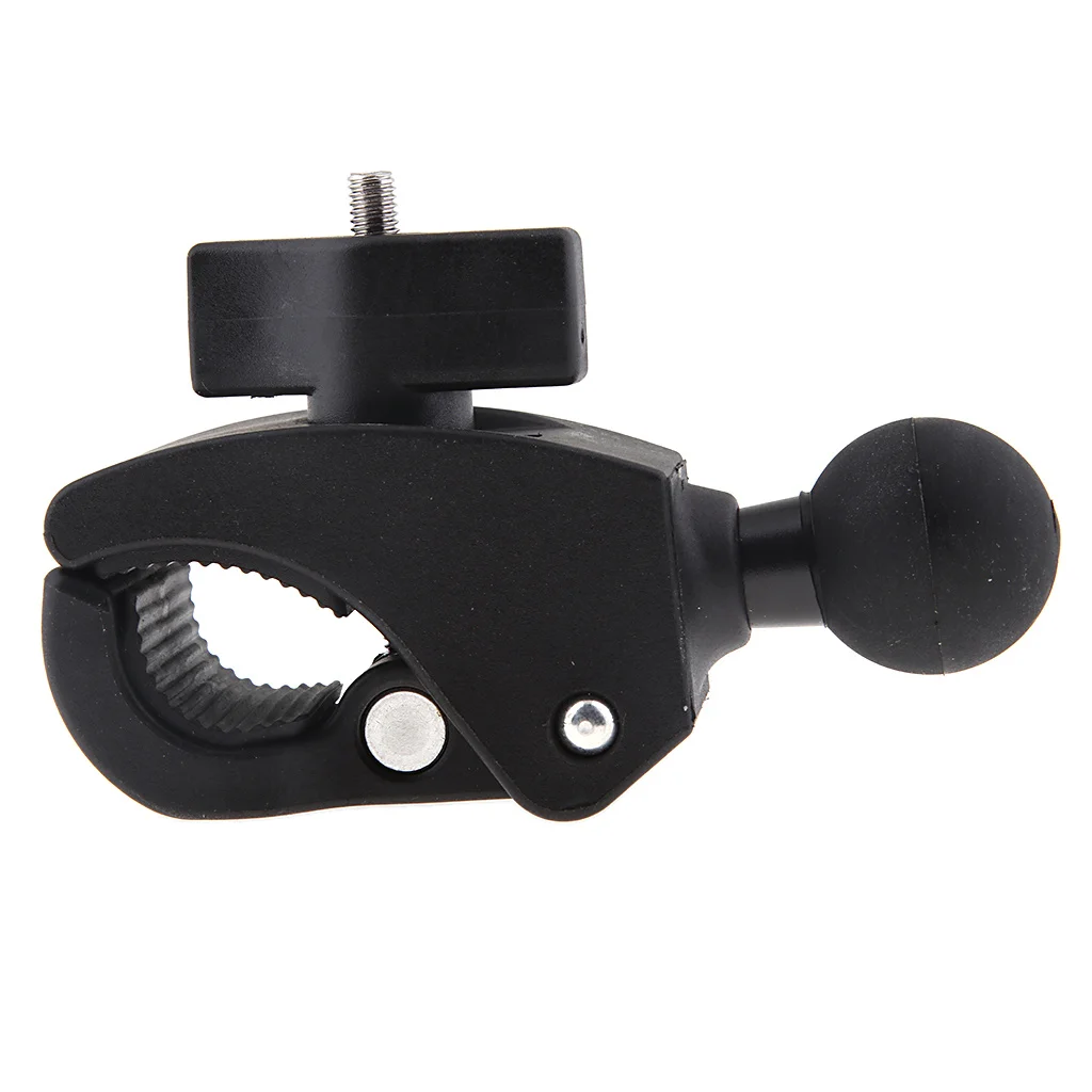 1'' Motorbike Ball Adapter Clamp Handlebar Mount 16-38mm Socket Phone ...
