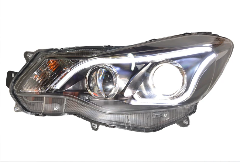 Car Styling Head lamp light for XV Headlights 2011-2015 Crosstrek LED ...
