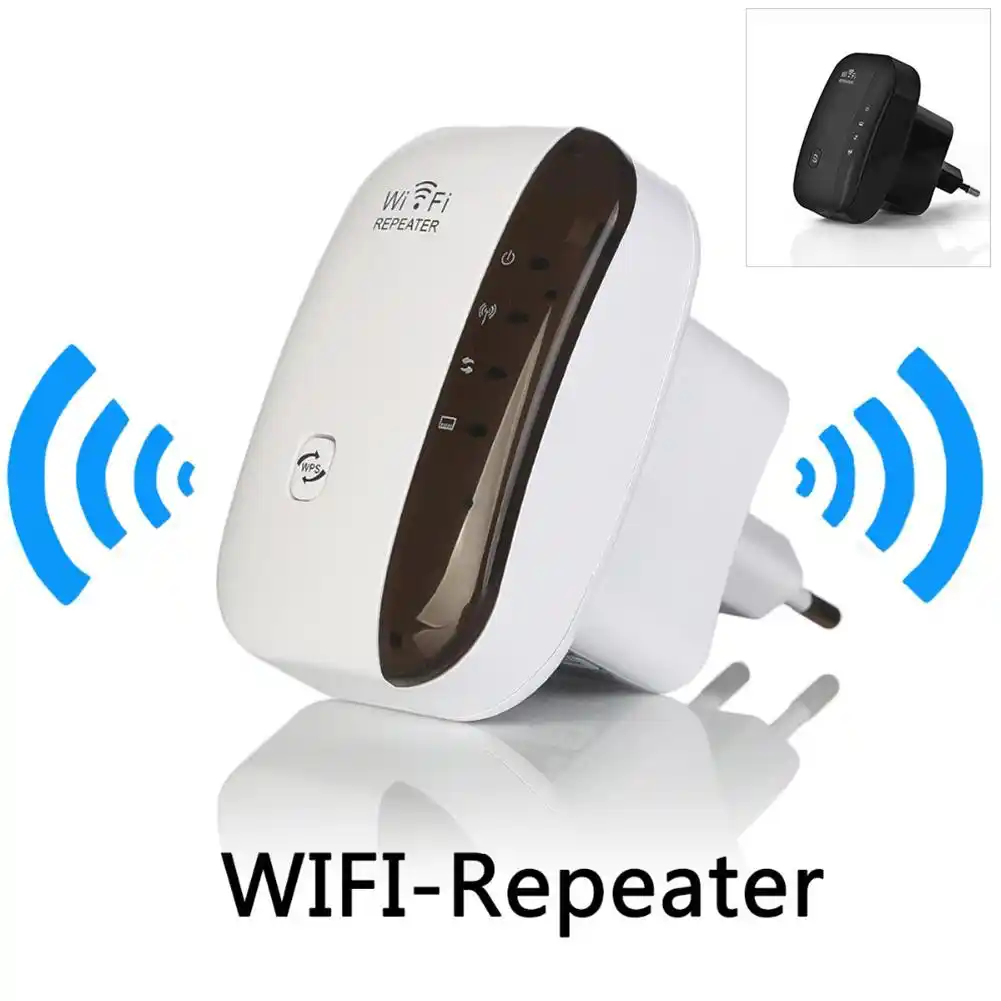 Wireless Wifi Repeater 300Mbps Network Wifi Extender Long Range Signal ...
