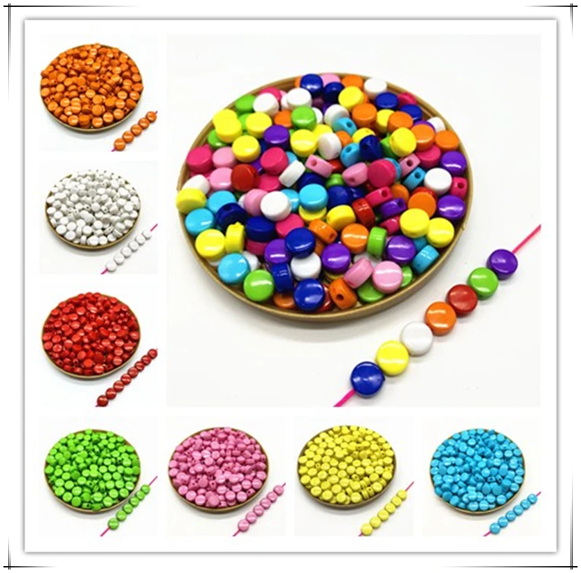 Acrylic Necklace Accessories Beads | Acrylic Beads Jewelry Making ...