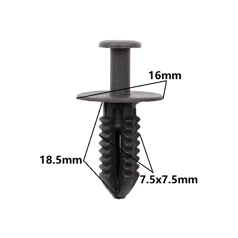 ขายส่ง 500X สำหรับ Mercedes Benz PUSH Type พลาสติกตาบอด Rivet ดอกไม้ ...