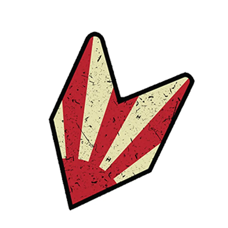 WAKABA JDM LEAF para coche, pegatina de vinilo divertida, impermeable ...