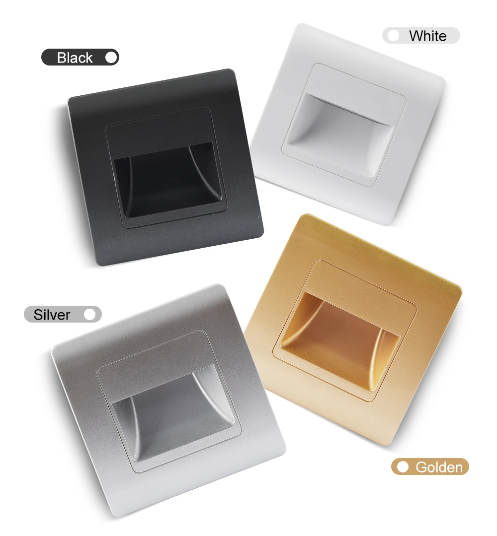 Applique,Encastré Mur Lumière Escaliers Led Lumière Capteur Étape Lampe ...
