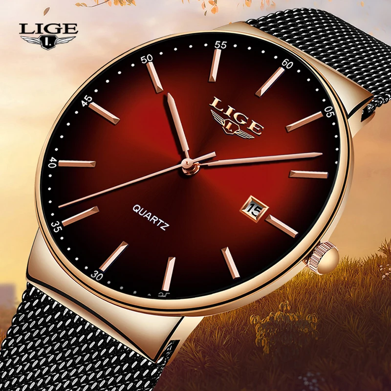 Lige Brand Luxury Women Watches Fashion Quartz Ladies Watch Sport ...