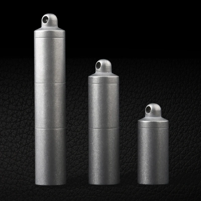 S-M-L-Titanium-Seal-Bottle-Waterproof-Canister-Medicine-Titanium-Bottle ...