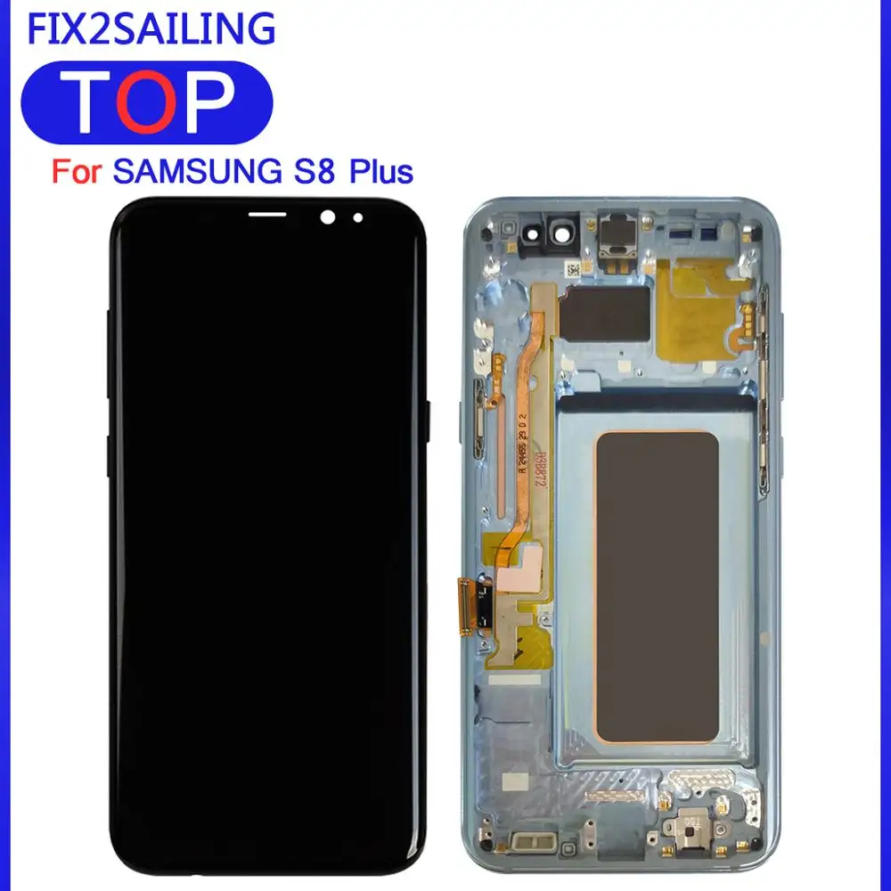 Lcd original para samsung galaxy s8 plus g955 g9550 g955f g955n g955u ...