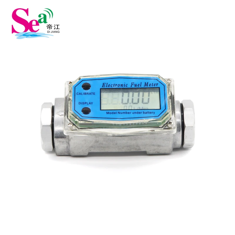 Digital Tubine Flow Meter Display G2” DN50 Totalizer Flow Measurement ...