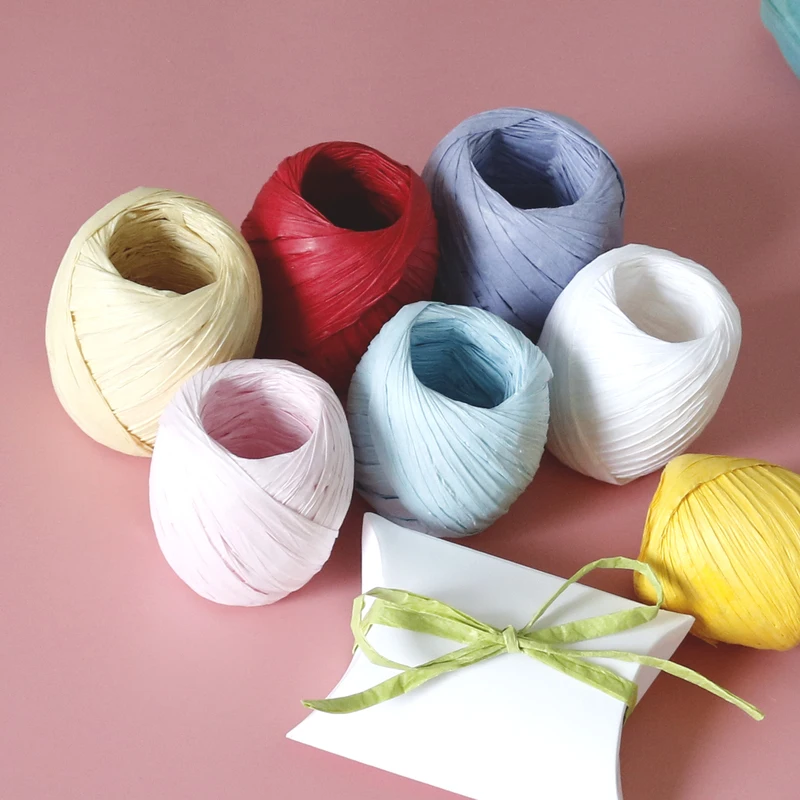 Raffia Material | Rainbow Raffia Rope | Paper Raffia Ropes | Raffia ...