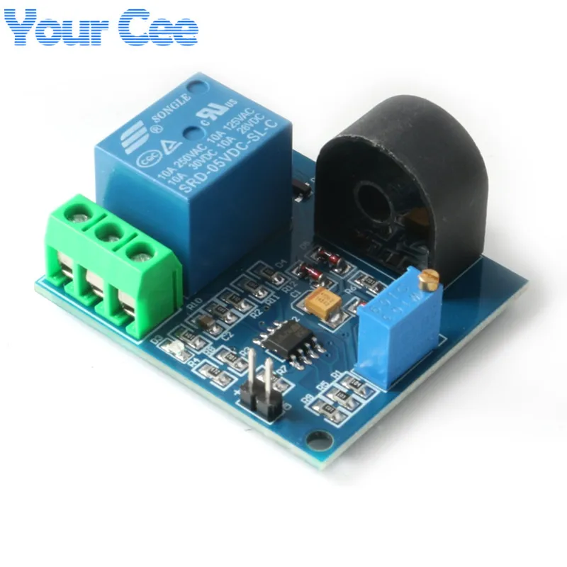 AC-Current-Sensor-5V-Relay-Module-High-Precision-Current-ZMCT103C ...