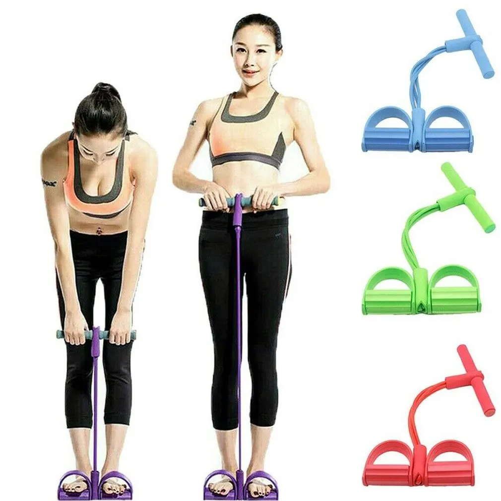 Multifunction Tension Rope Sit-ups Yoga Tensioner Exercise Pull ...