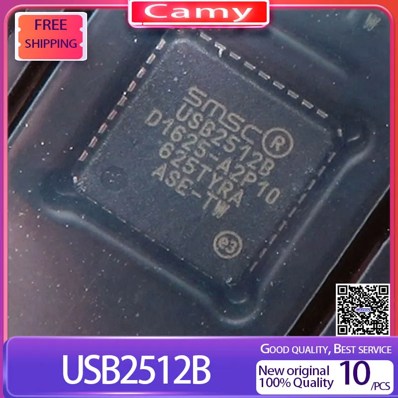 10PCS/lot USB2512B AEZG USB2512B USB2512 QFN 36 NEW New original IC ...