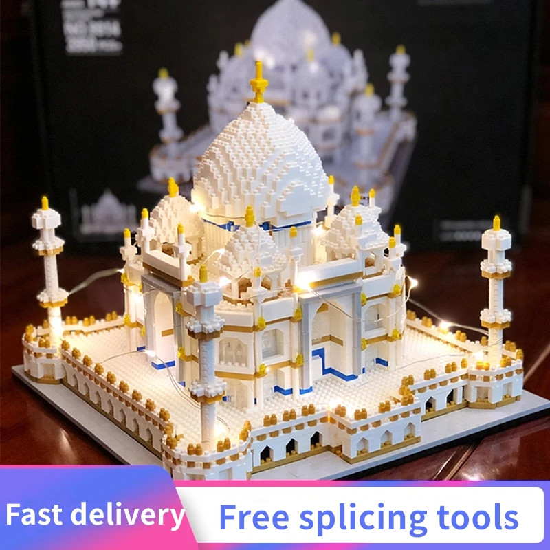 Taj-Mahal-Miniature-Building-Blocks-Assembled-Adult-Educational-Toy ...