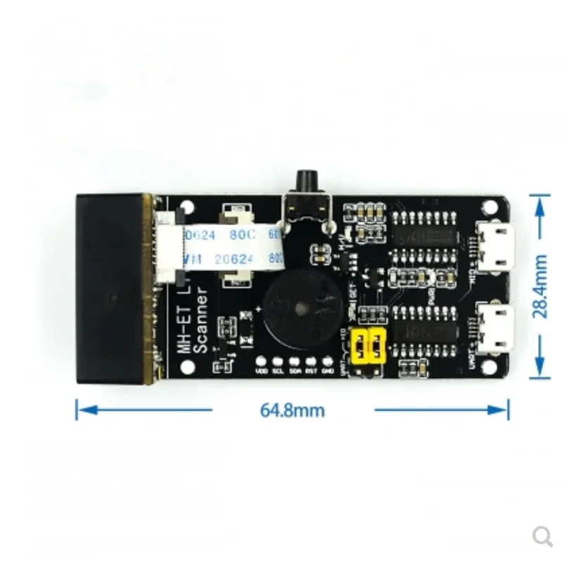Scanner V3.0 serial port embedded 2D scanning engine Barcode identification scanning module ...