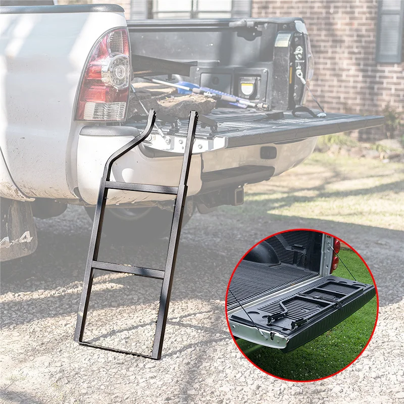 Universal-Accessories-Pickup-Tailgate-Step-Truck-Ladder-Car-Rear-Door ...
