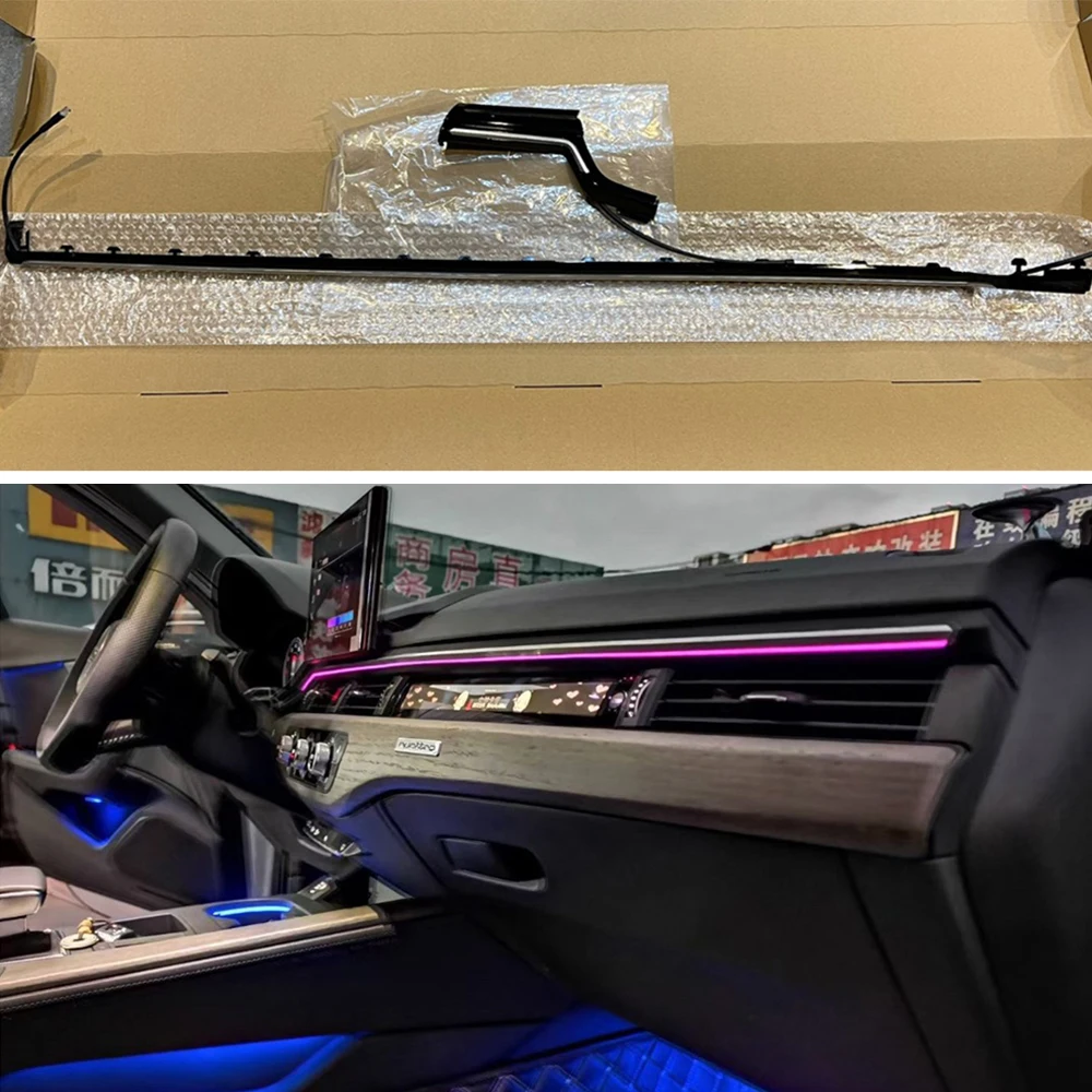 32-Colors-Dashboard-Trim-Ambient-Light-For-Audi-A4-B9-2017-2023-Neon ...