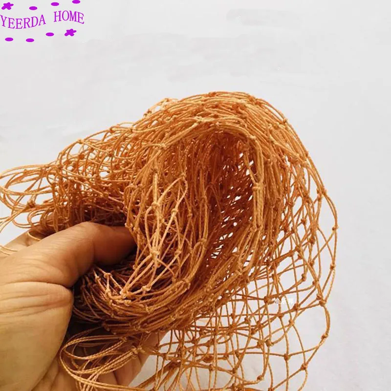 brown fishing net stake net Breeding nets Crop protection net Balcony ...