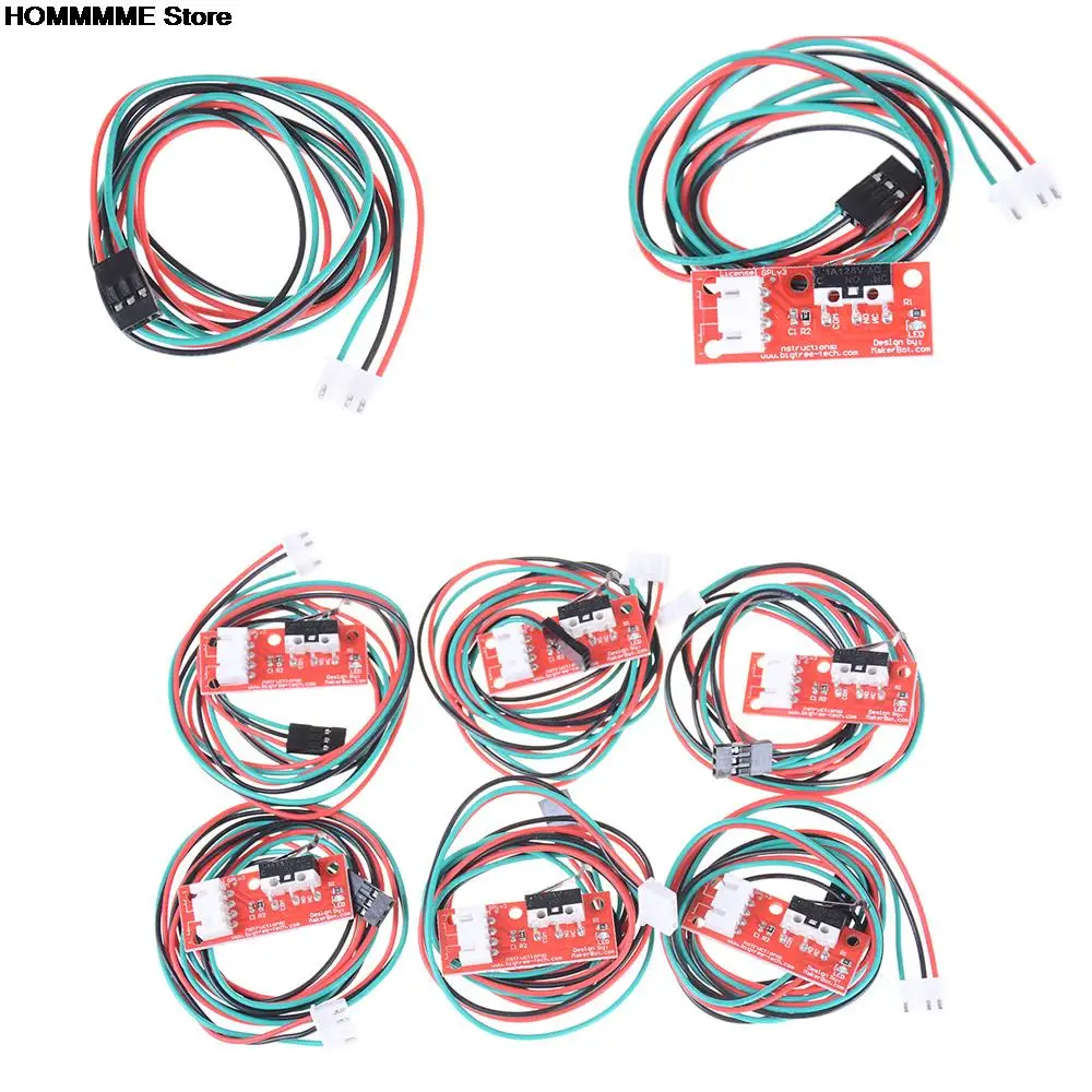 6 Pcs/sets End Stop Switch Cables Endstop Limit Mechanical For CNC 3D ...