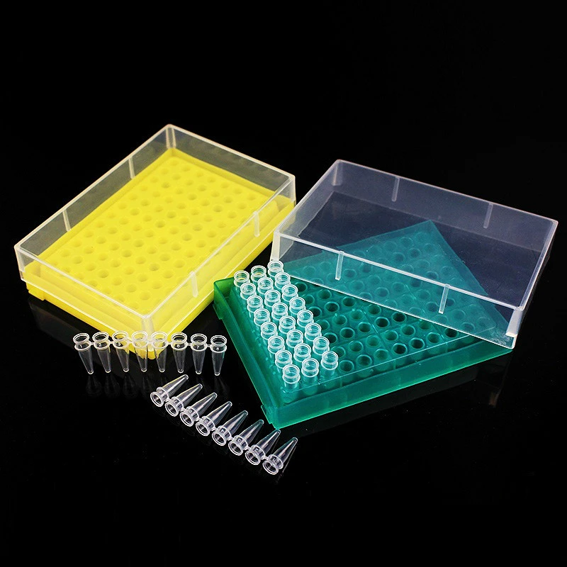 Pcr Tube Holder 0.2ml With 96 Holes Pcr-8 Centrifuge Tube Rack Plastic ...