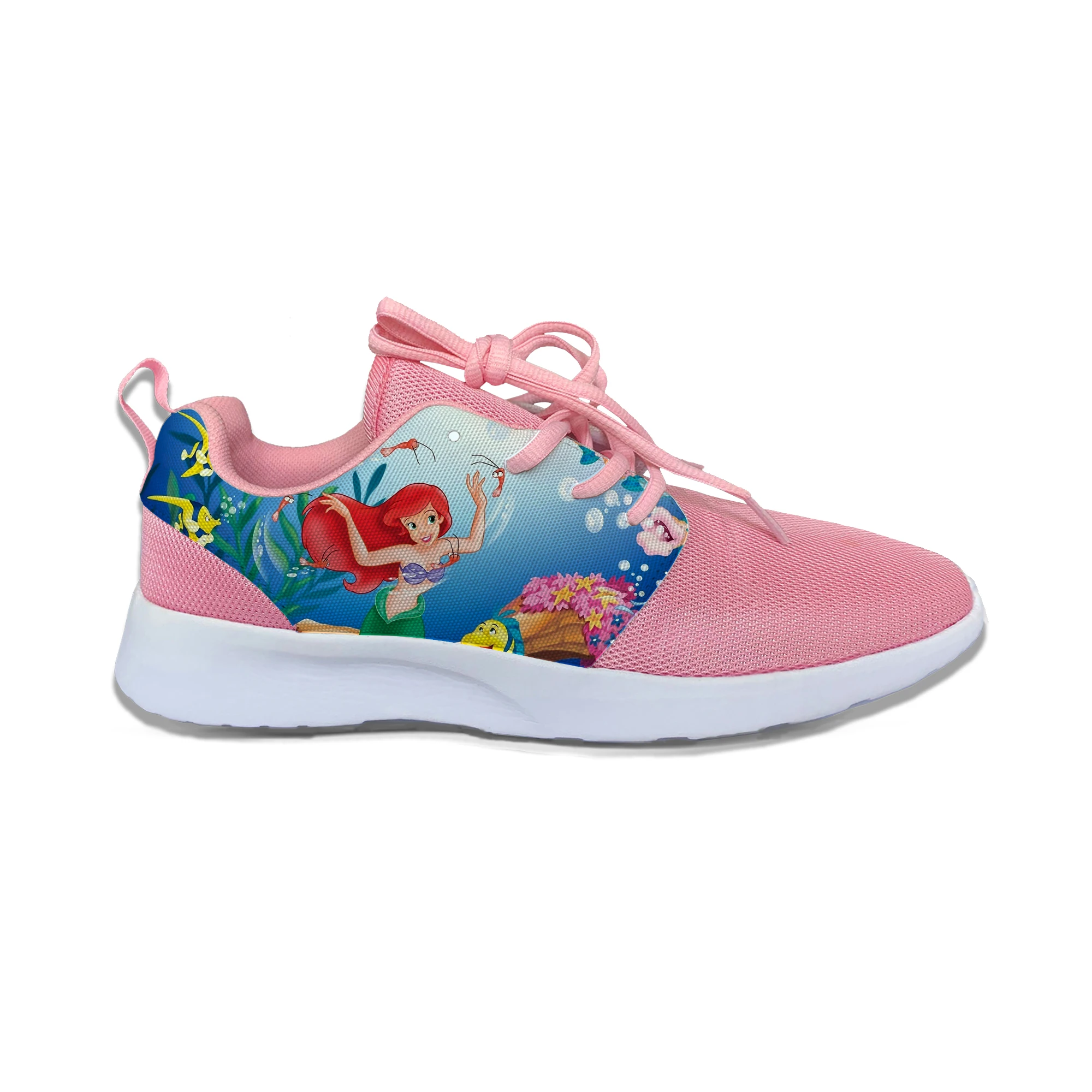 Disney The Little Mermaid Ariel Lace-Up Sneakers MINT | atelier-yuwa ...