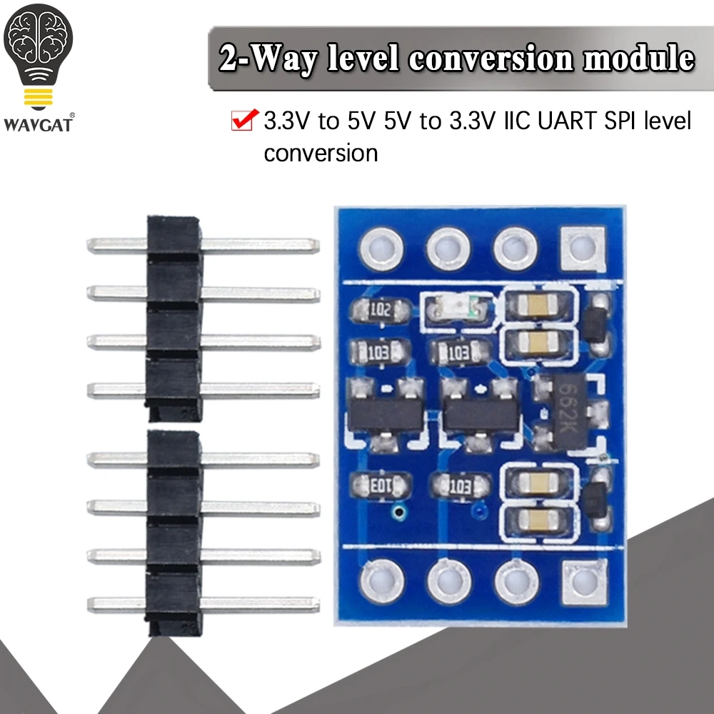2PCS 4 Channel I2C IIC Logic Level Converter Module Bi-Directional for Arduino S Equipement ...