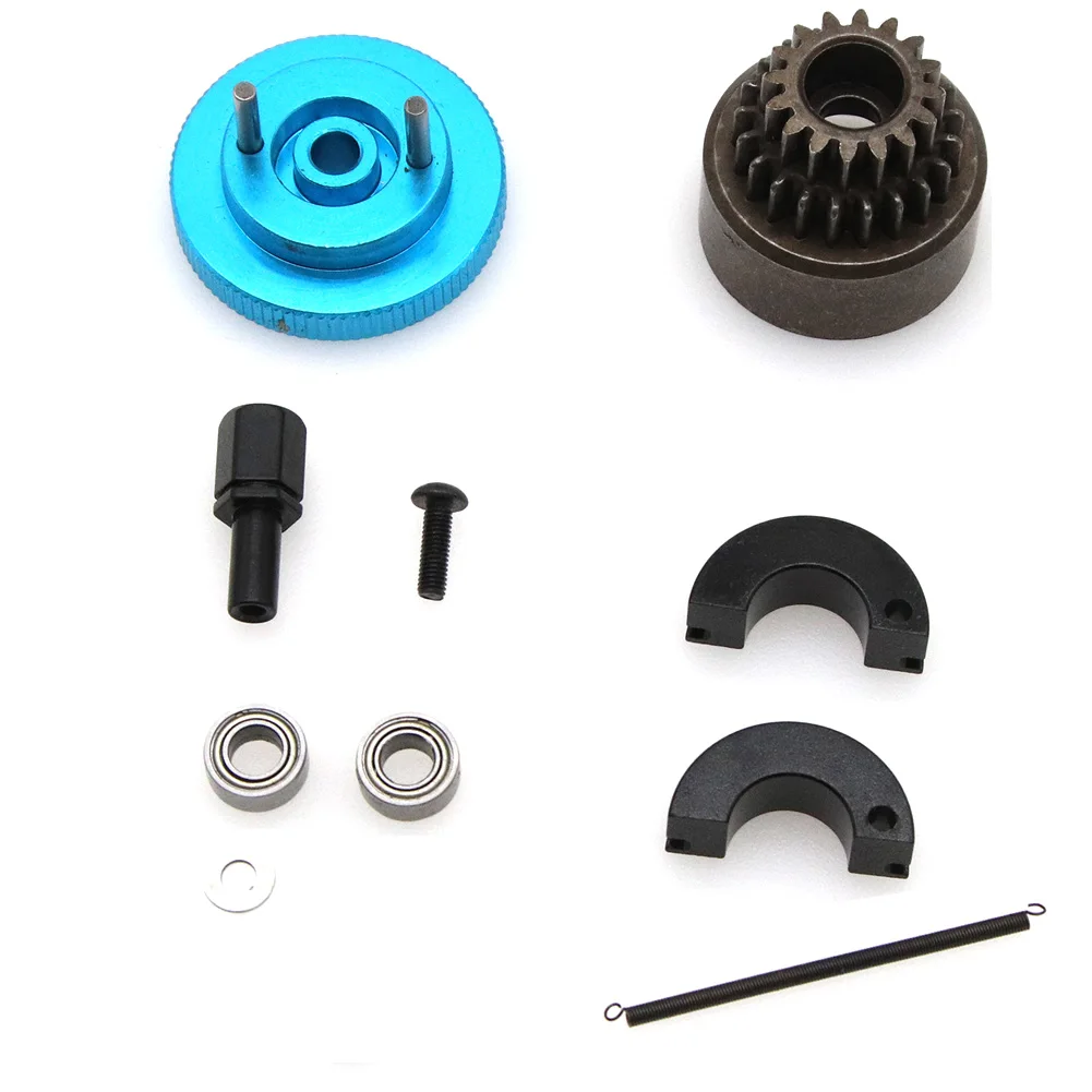 RC-14T-16T-21T-Gear-Two-Speed-Clutch-Set-Bell-Springs-Flywheel-Bearings ...