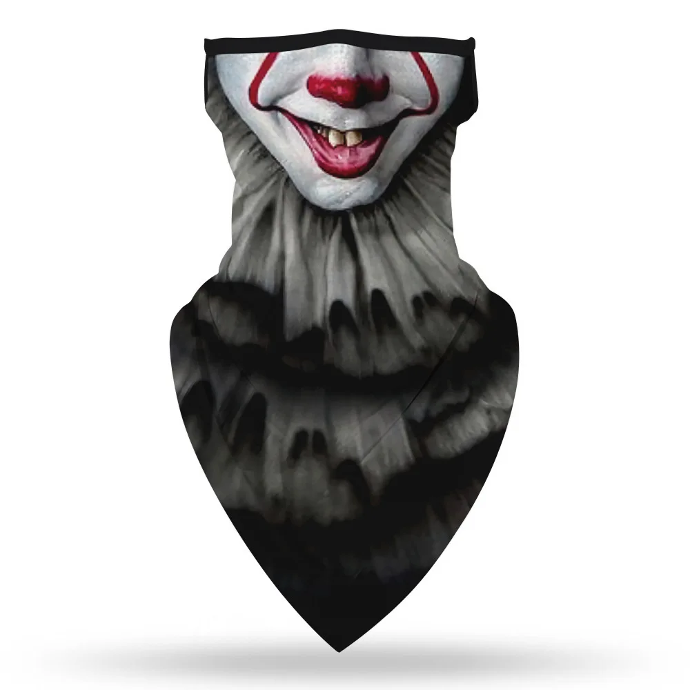 The Nightmare Before Christmas/Pennywise Neck Scarf Cosplay Face Mask ...