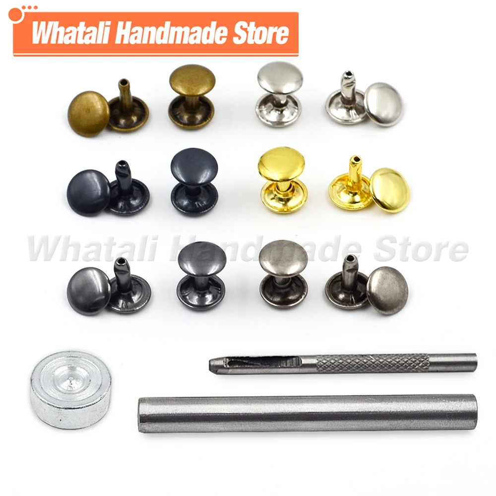 Remaches-de-doble-tapa-para-ropa-tachuelas-de-Metal-redondas-para-ropa ...