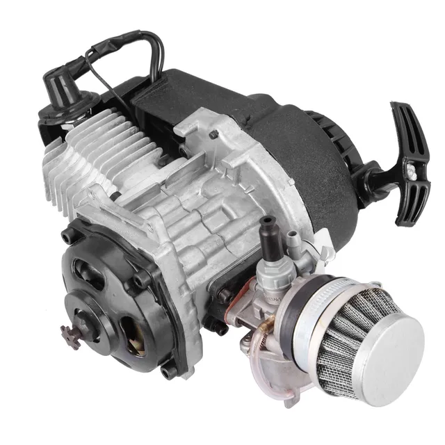 2 Stroke Engine 49cc Dirt Bike For 49CC 2 Stroke Mini Dirt Bike Atv Scooter 6 Teeth Hand Pull ...