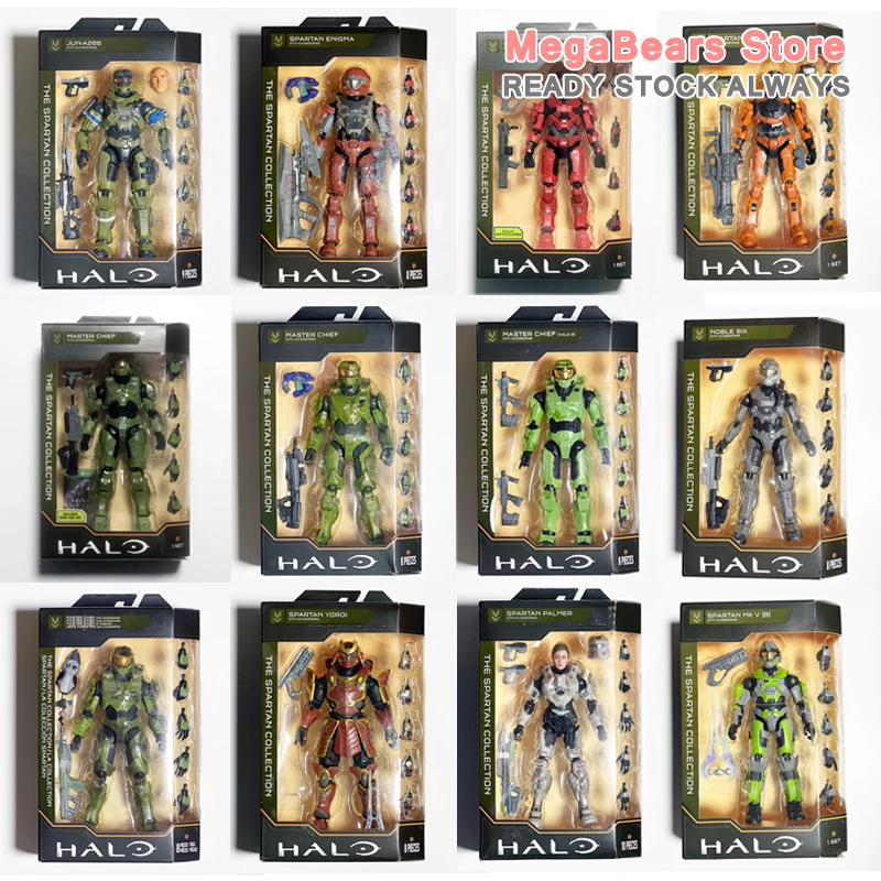 Jazwares Halo Spartan Collection Lot of 3 Yoroi Rouge - munimoro.gob.pe