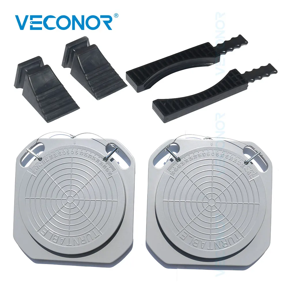 Wheel Aligner System Turnplates Turntables Radius Plates With Scale 5 ...