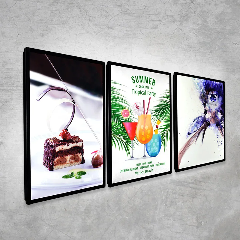 Bakery Sign Advertising Light Box Lightbox Fast Food Menu Led Light Box ...