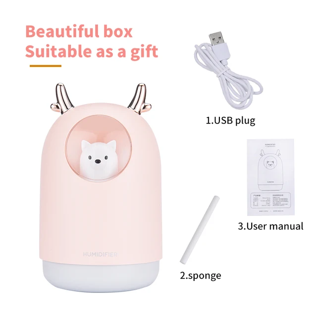 saengQ USB diffuser ultrasonic air humidifier electric aroma air ...